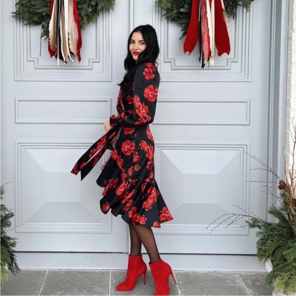 Rachel Parcell | Dresses | Rachel Parcell Black And Red Dress | Poshmark